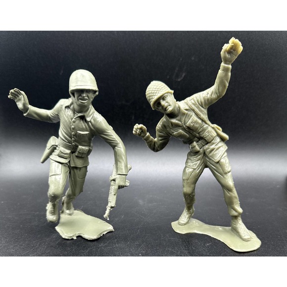 Marx | Toys | Vintage Louis Marx 6 5 Wwii Army Jumbo Lot Of 2 96s ...